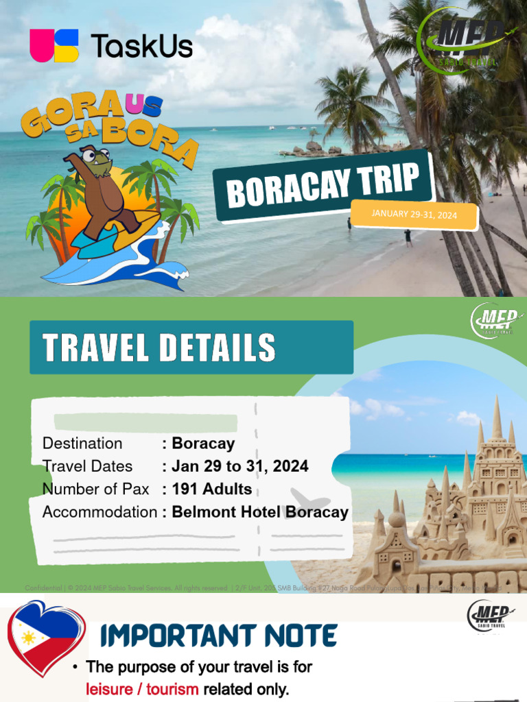 TaskUs - GoraUsSaBora - Deck Presentation | PDF | Travel Visa