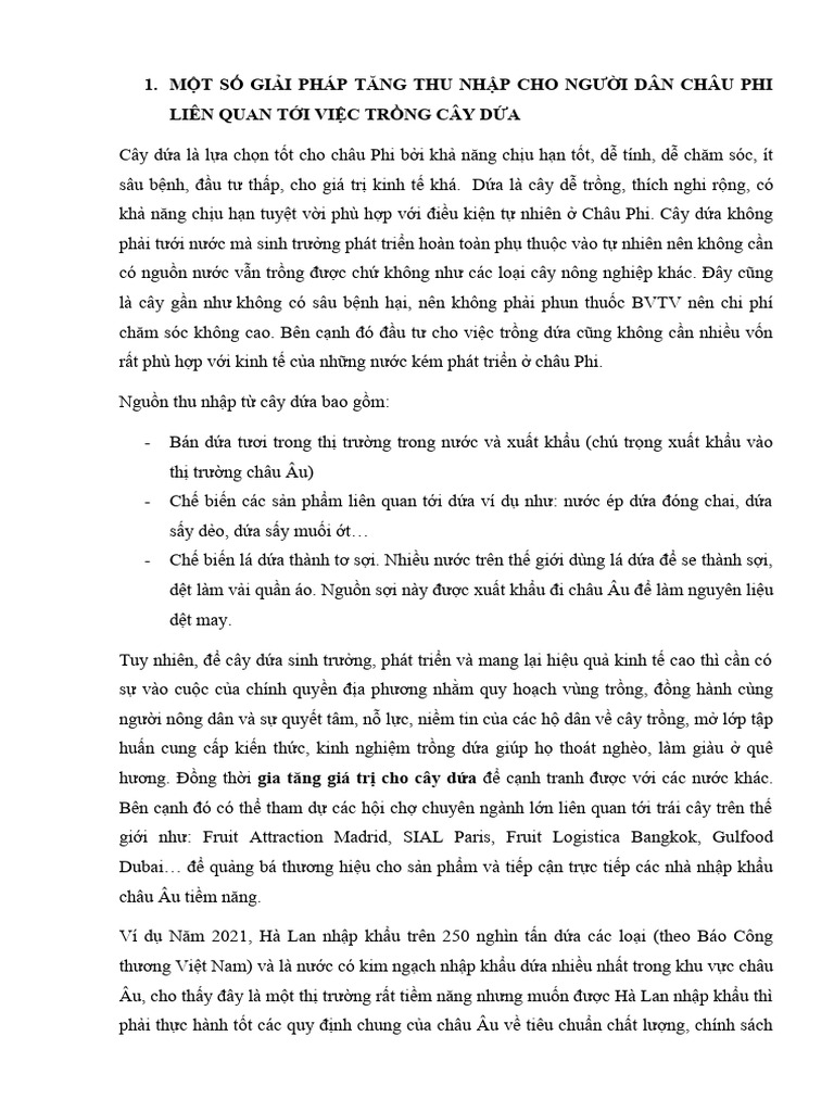 TR NG D A Châu Phi1 | PDF