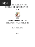 Botany Revised-Msc-Syllabus Approved 4.2.2025 | PDF | Botany | Life ...