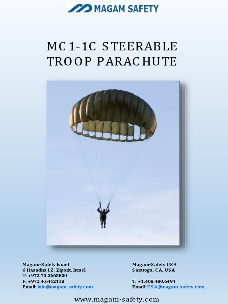 MC11C-Steerable-Parachute_Magam-Safety | Download Free PDF | Parachute ...