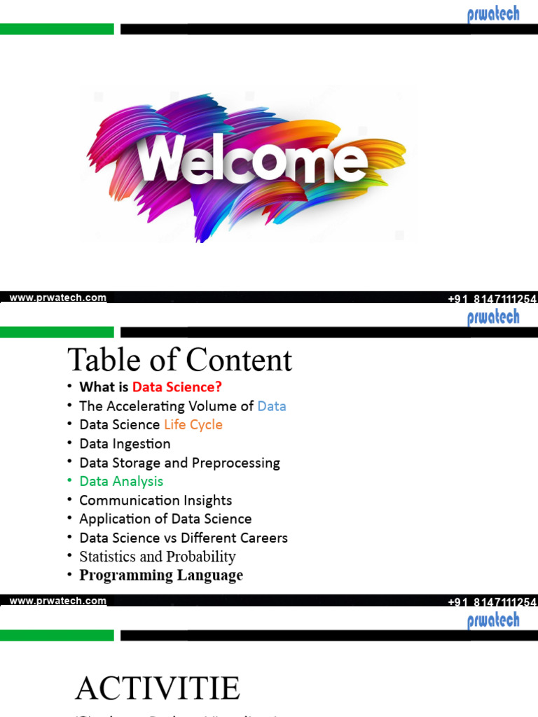 Intro To Data Science Final | PDF | Data Science | Data Analysis