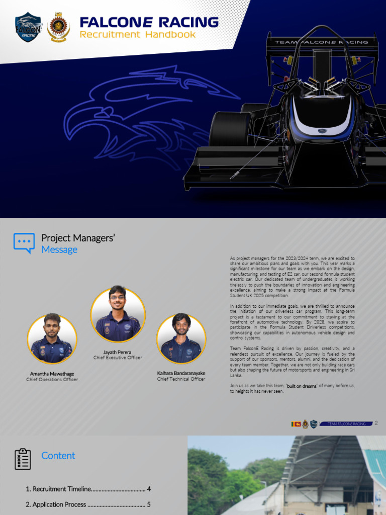 FalconE Racing Recruitment Guide - 21B | PDF | Mechanical Engineering ...
