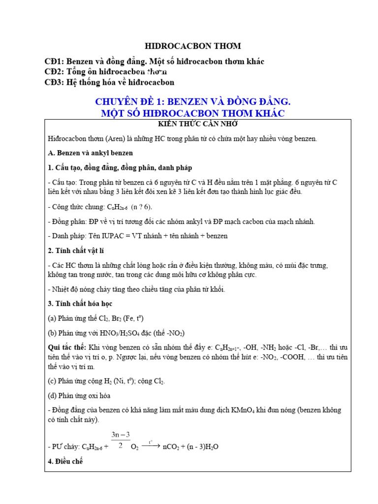 Hidrocacbon Thom. | PDF