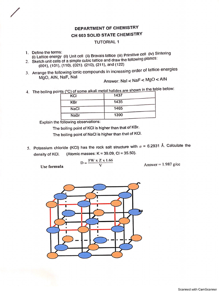 Tutorial 1 Answers | PDF