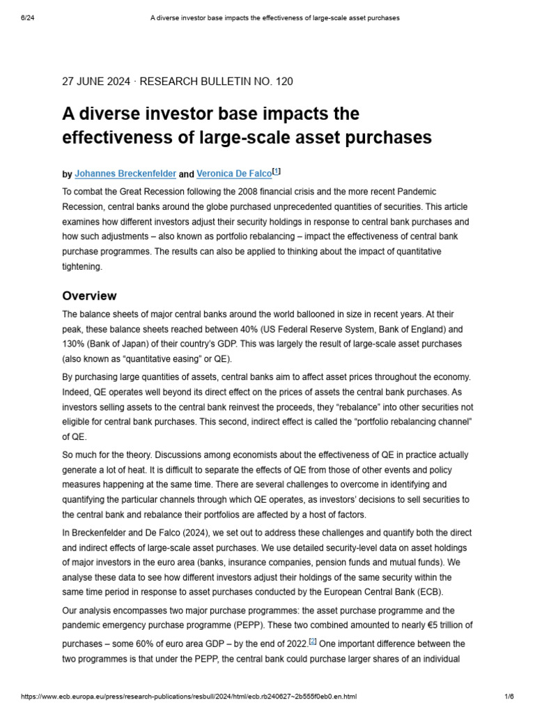 Ecb rb240627 2b555f0eb0 en | PDF | European Central Bank | Bonds (Finance)