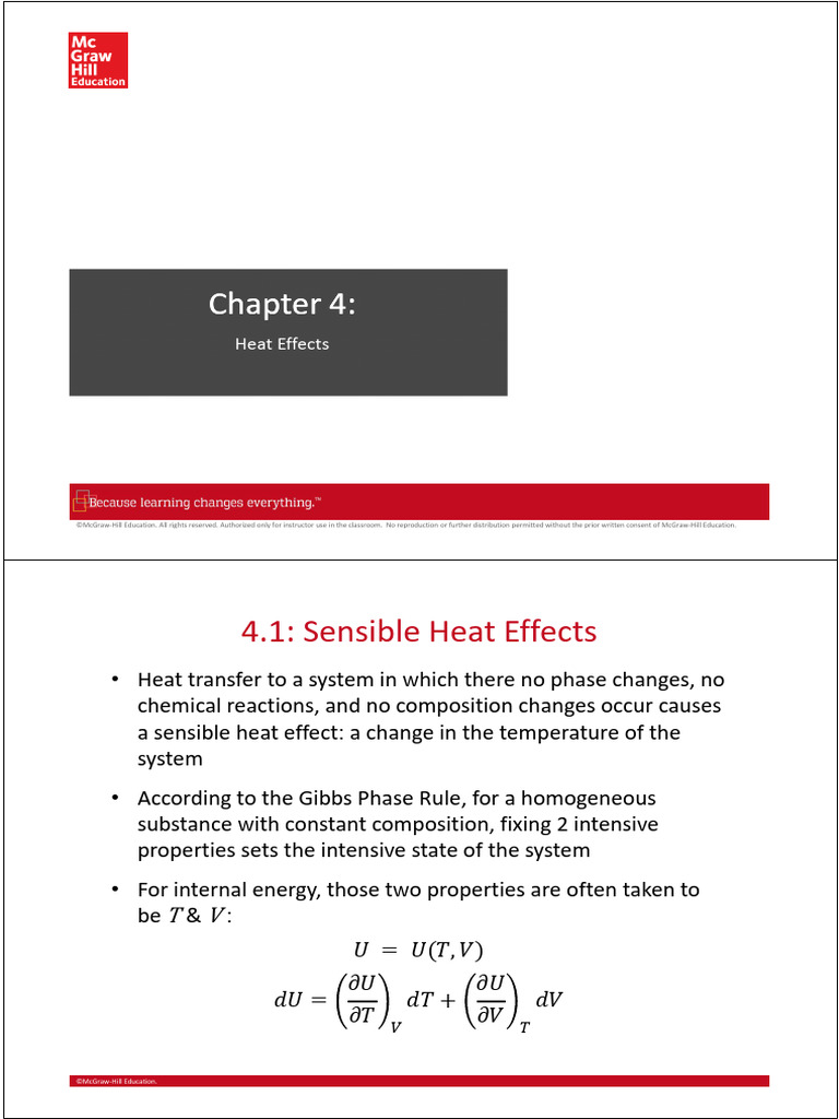 Heat Effects and Thermodynamic Principles | PDF | Gases | Heat