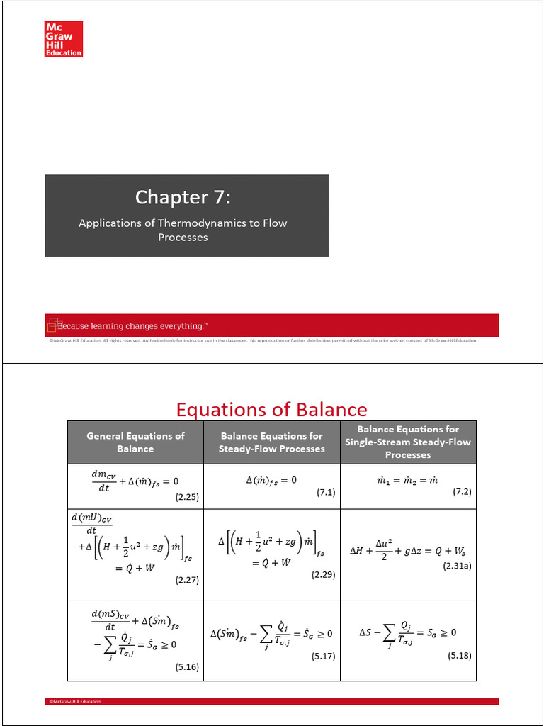 Thermodynamics in Flow Processes | PDF | Fluid Dynamics | Enthalpy