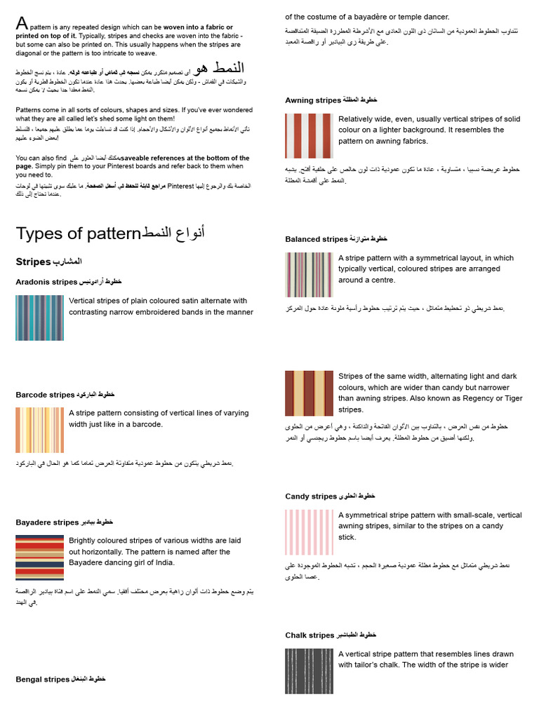 A Guide to Patterns _ the Concept Wardrobe2 | PDF