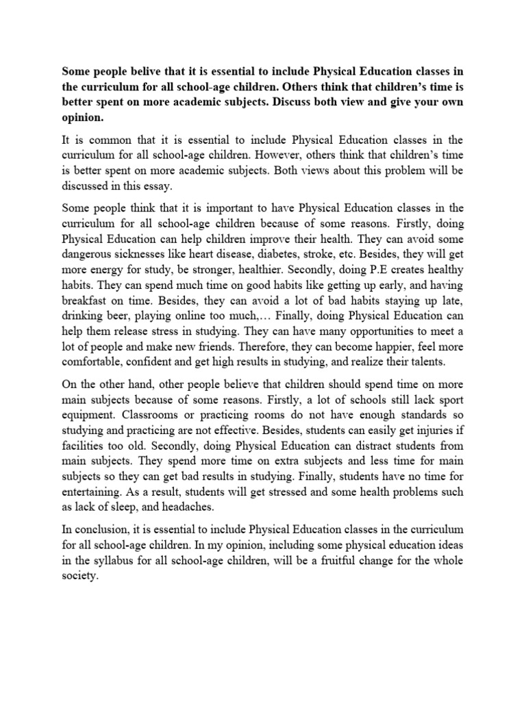 Balanced-Argument Essay | PDF