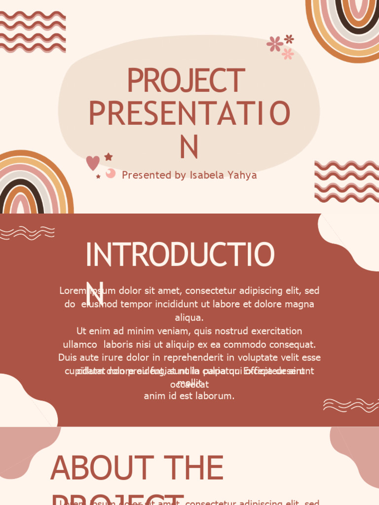 Beige and Brown Aesthetic Project Presentation | PDF