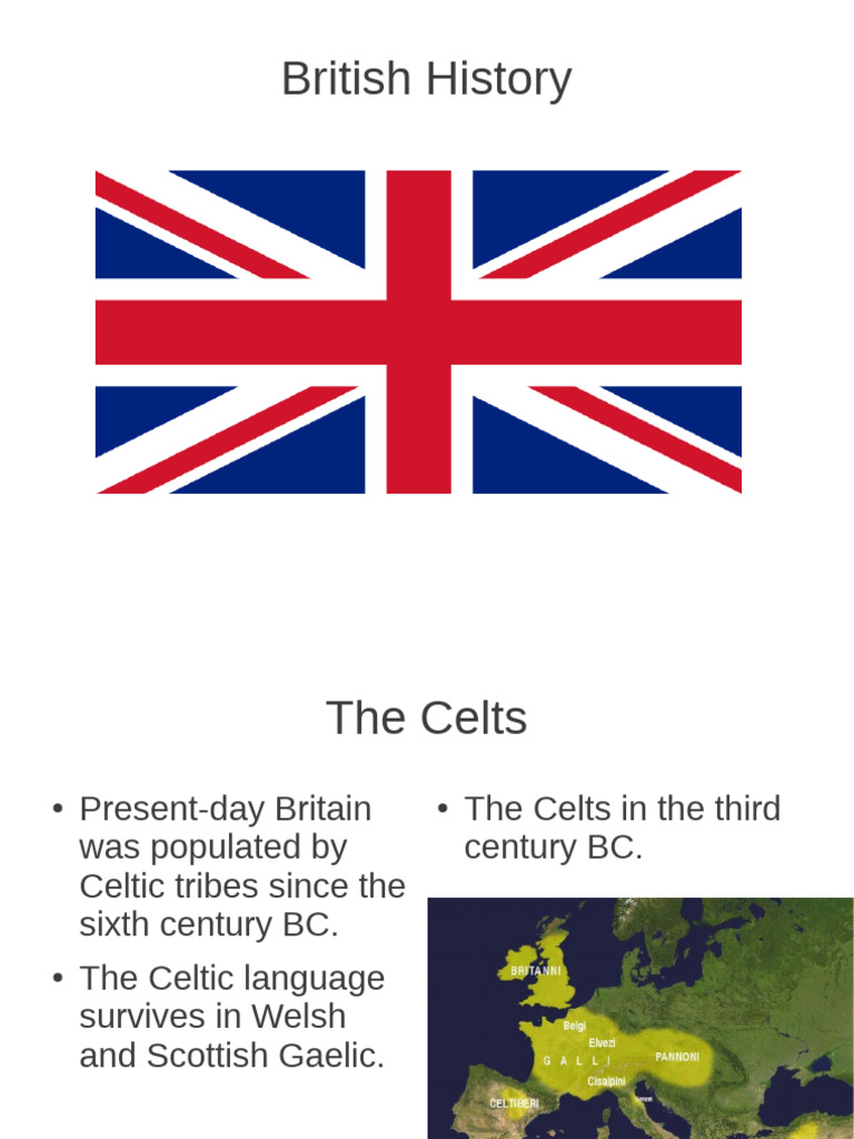 British History | PDF | Kingdom Of England | Celts