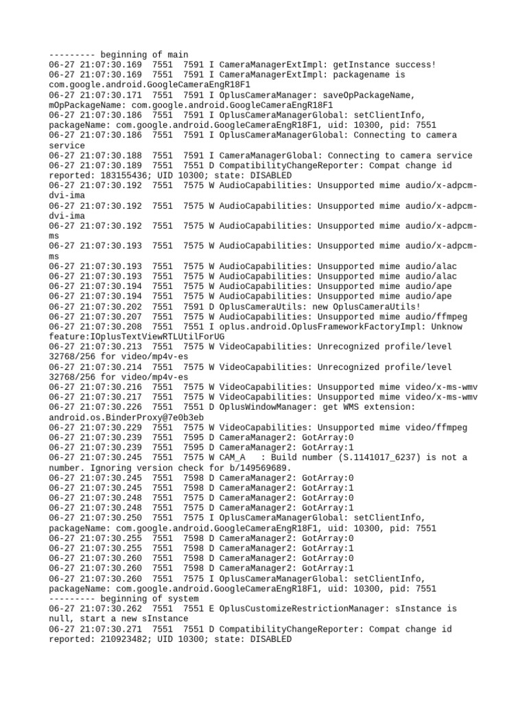 Log Cat 1719493650022 | PDF | Computer Programming | Computer Science