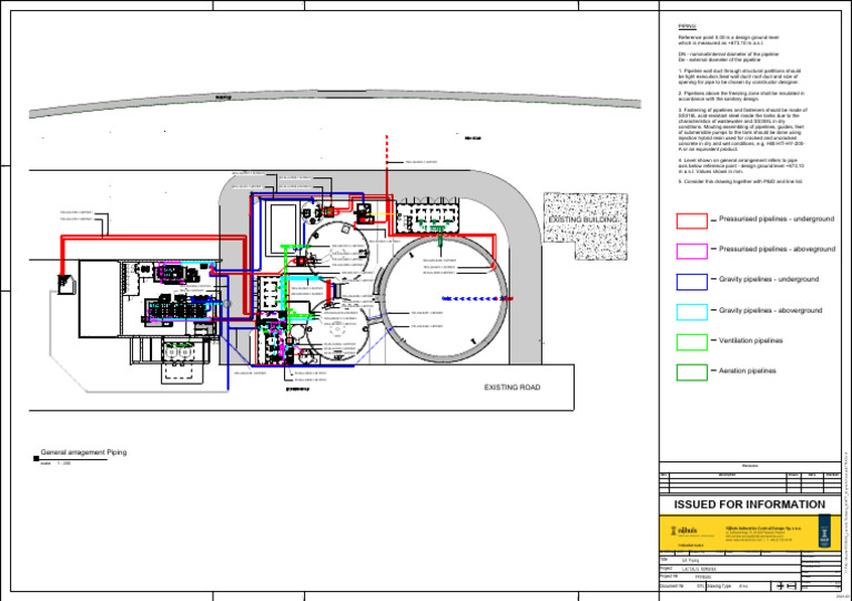 GA Piping | PDF | Duct (Flow) | Chemical Engineering