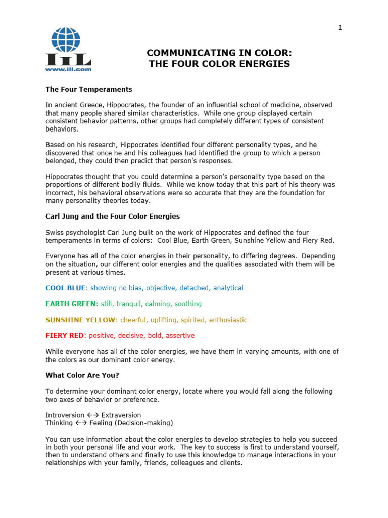 Carl Jung Color Psy 19062023 020408pm 10012024 020036pm | PDF ...