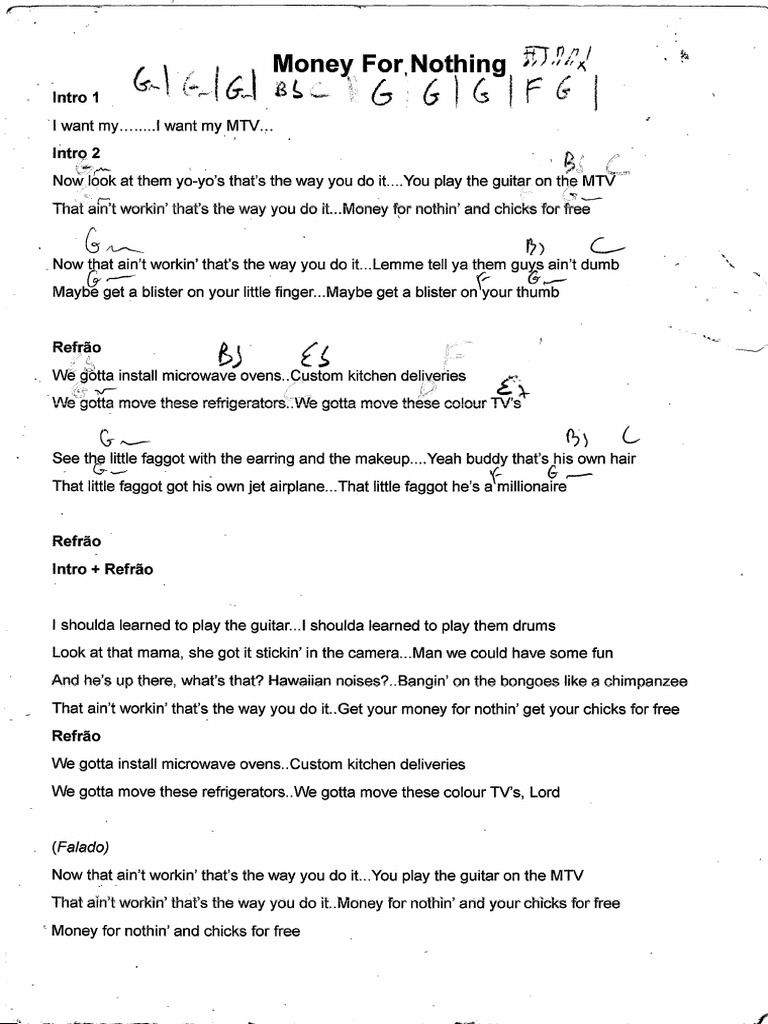 Money For Nothing | PDF