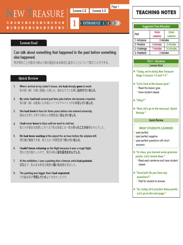3B2TC - Stage3 - Lesson1 2 - Lesson1 3 | PDF | Linguistics