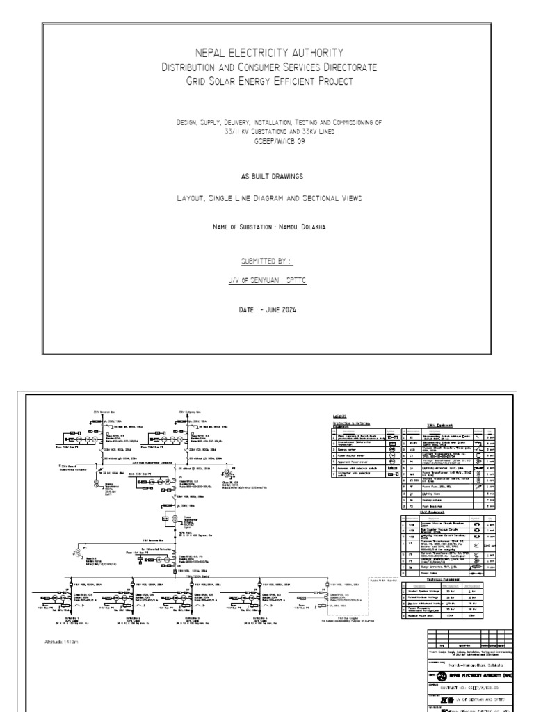 General Layouts, SLDS, Sectional Views | PDF