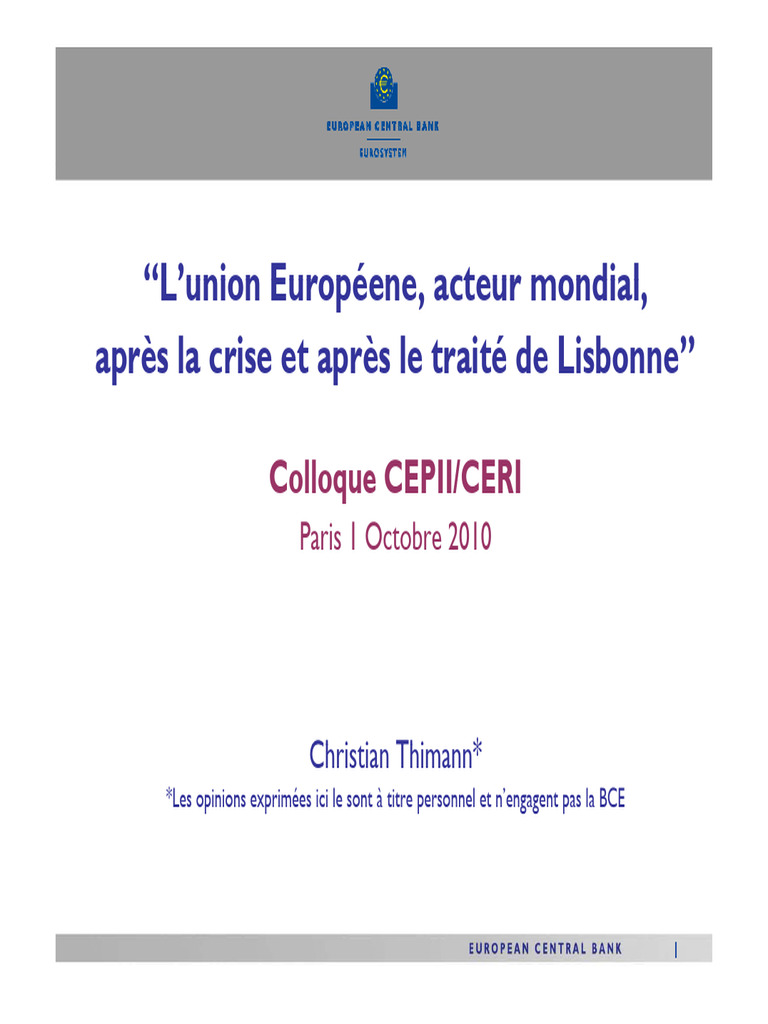 thimann | PDF | Macroeconomics | European Union