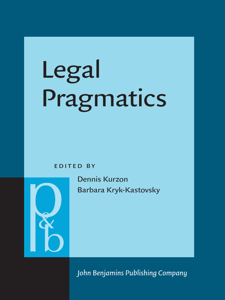 Legal Pragmatics (Dennis Ku - (Z-Library) 8242535350640568822 | PDF ...