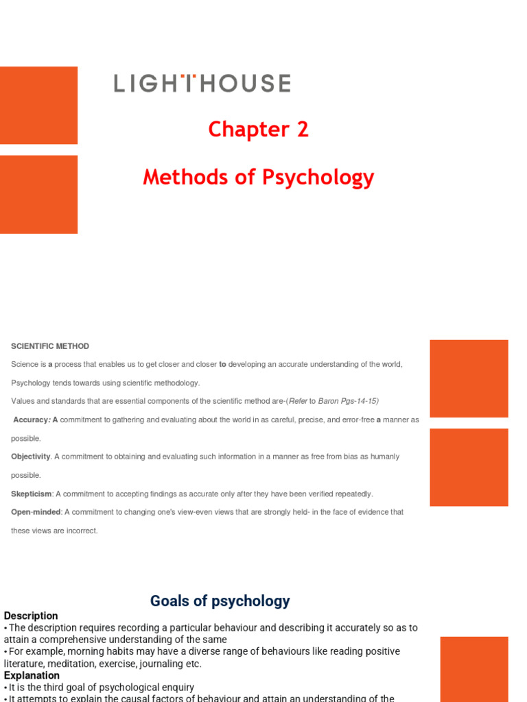 Methods of Psychology Chapter2 | PDF | Self Report Study | Survey Methodology