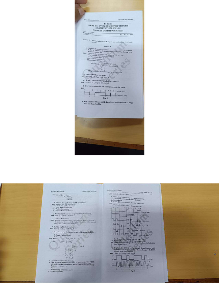 Digital Previous Year Paper Solution | PDF