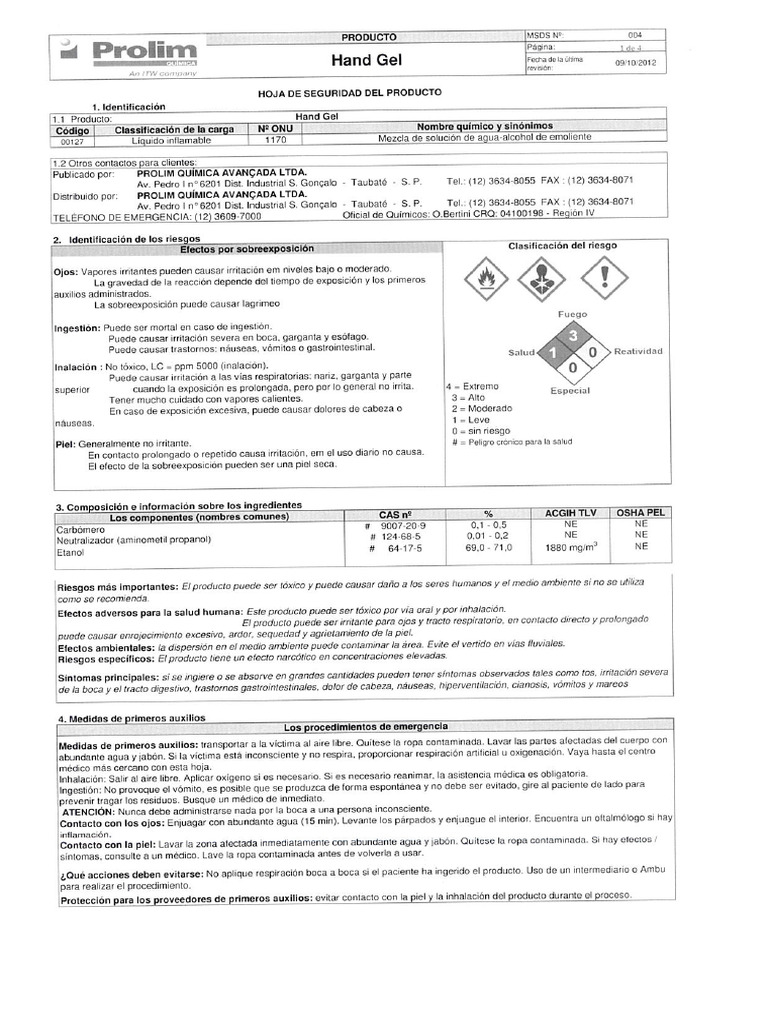 04-00000028 ALCOHOL EN GEL PROLIM HAND | PDF