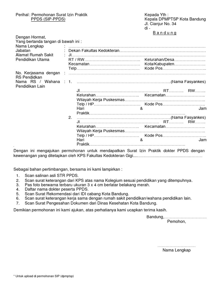 Form PPDS | PDF | Karier & Perkembangan