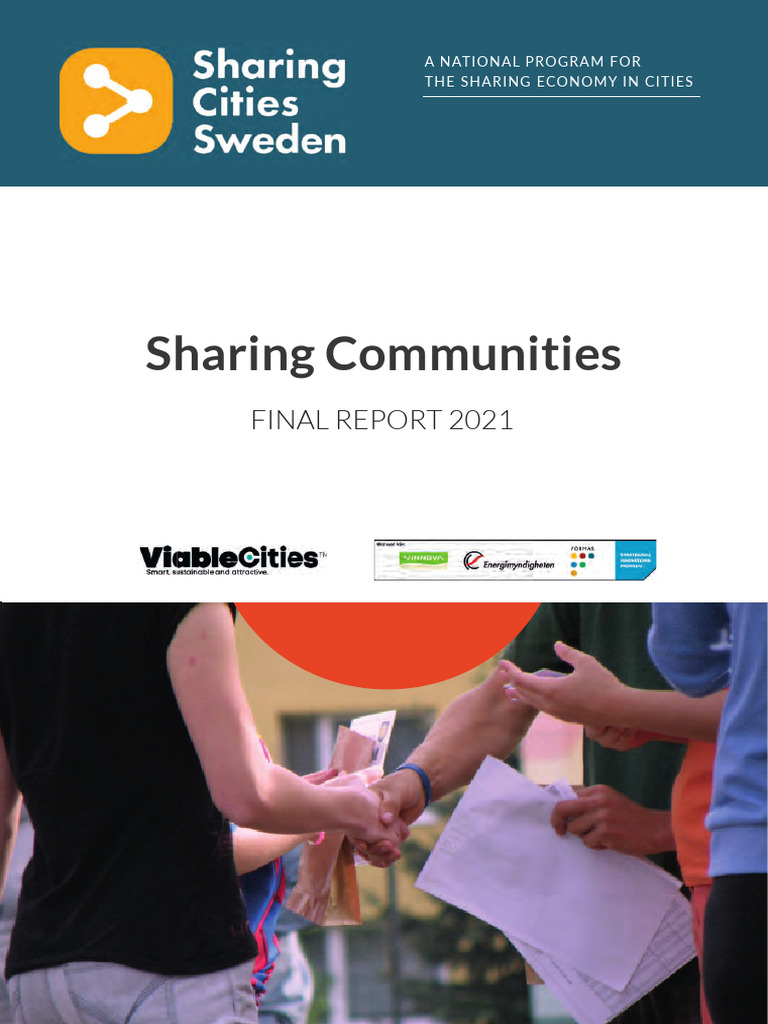 Sharing Communities FINAL Reduced | PDF | Sustainability | Community