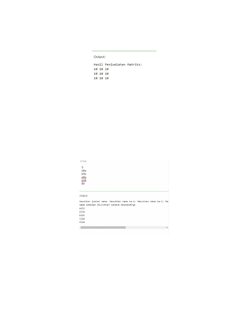 Lap Array Dua Dimensi | PDF