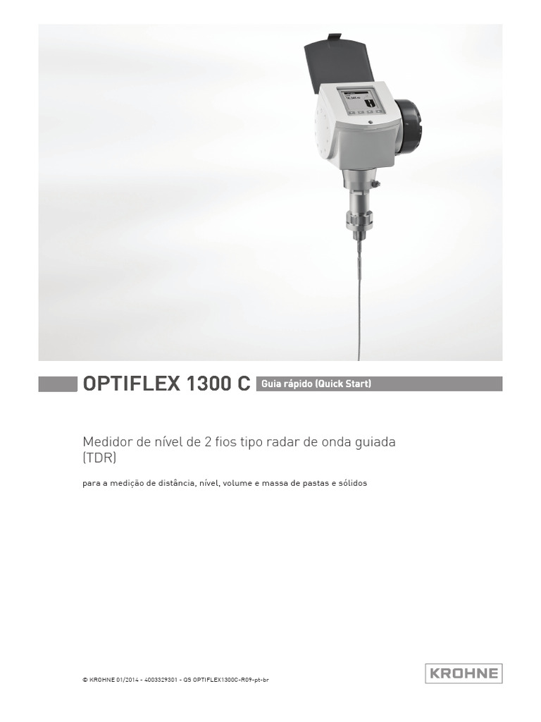Medidor Radar de Nível OPTIFLEX 1300 C | PDF | Parafuso