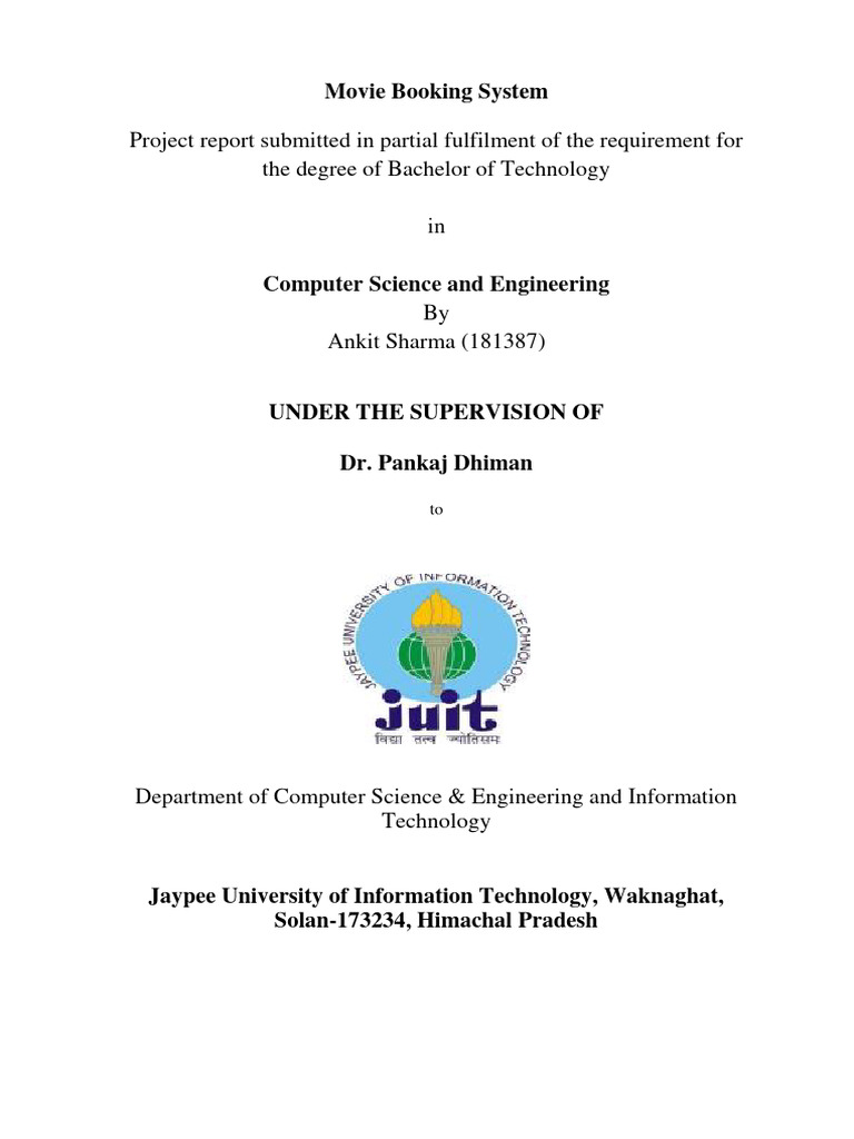 Movie Booking System1 | PDF | Computer Engineering | Systems Architecture