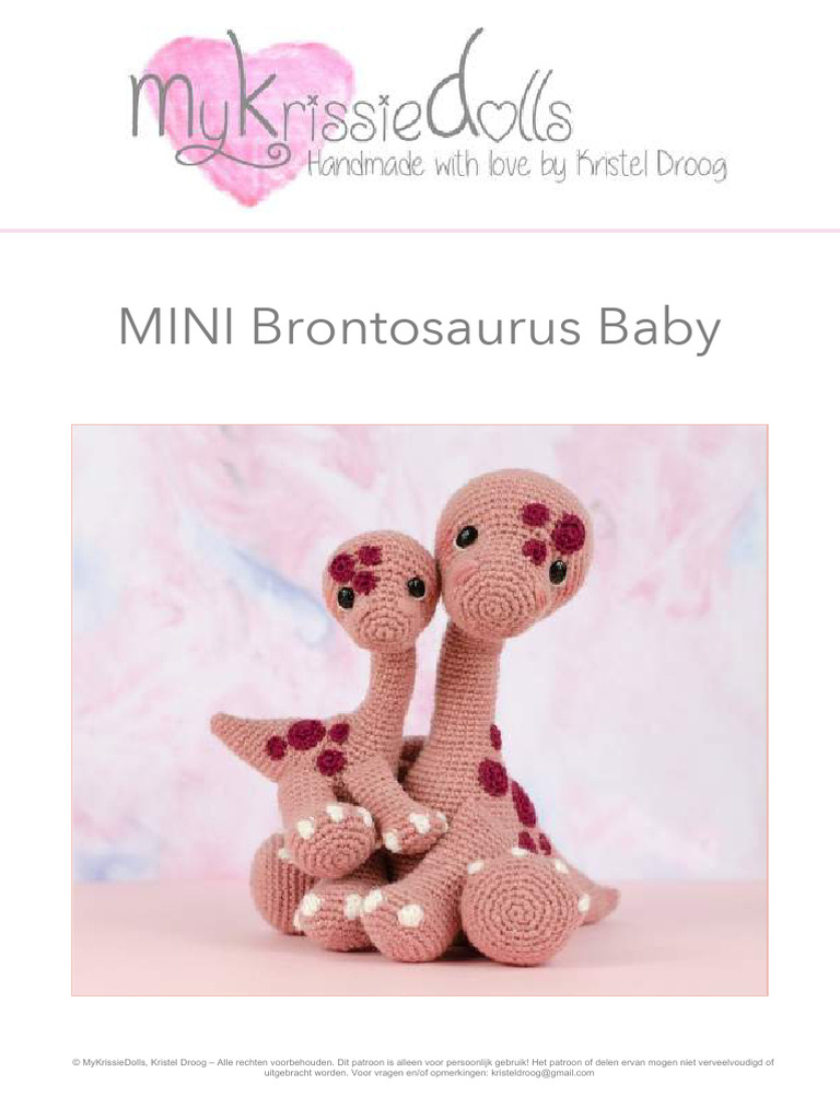 MINI Brontosaurus Babys Compressed V | PDF