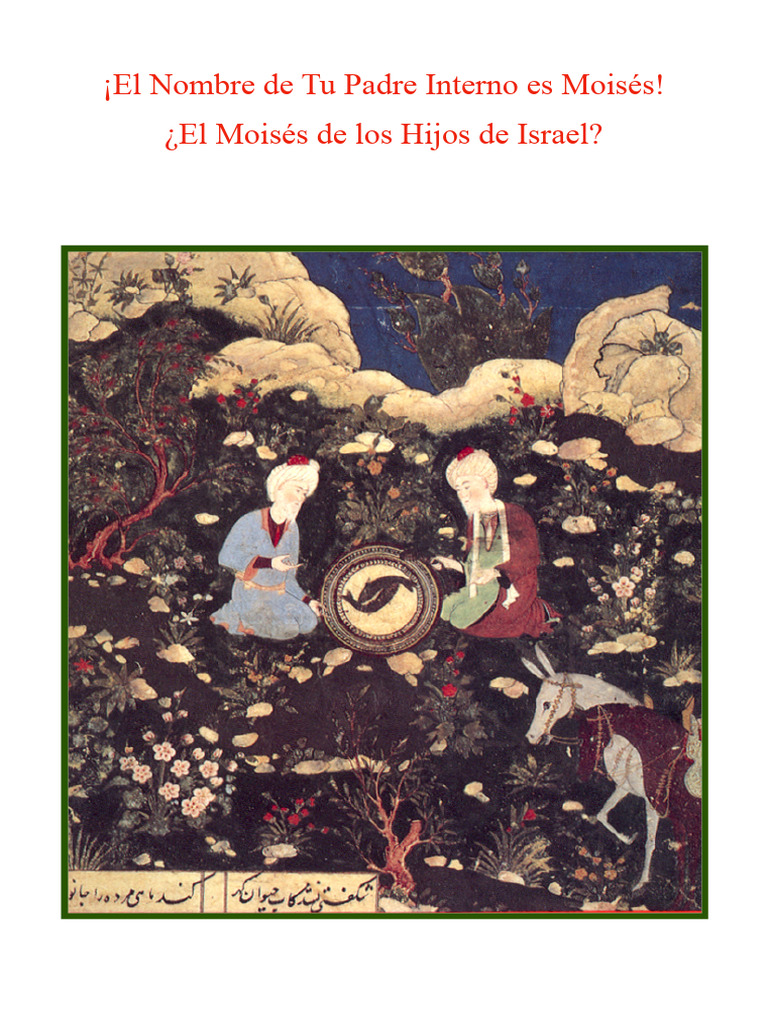 El-Moises-de-los-Hijos-de-Israel | PDF | Abrahán | Moisés