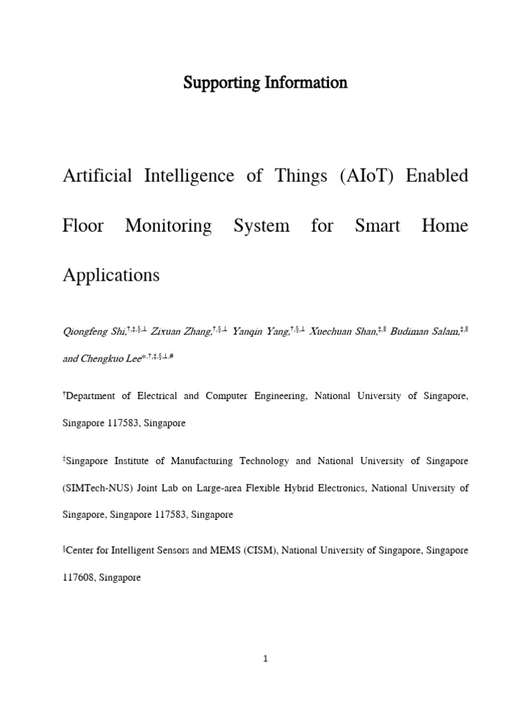 Artificial Intelligence of Things AIoT E | PDF | Capacitor | Electricity