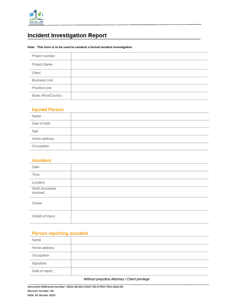 Final Incident Report | PDF | Safety | Risk Assessment