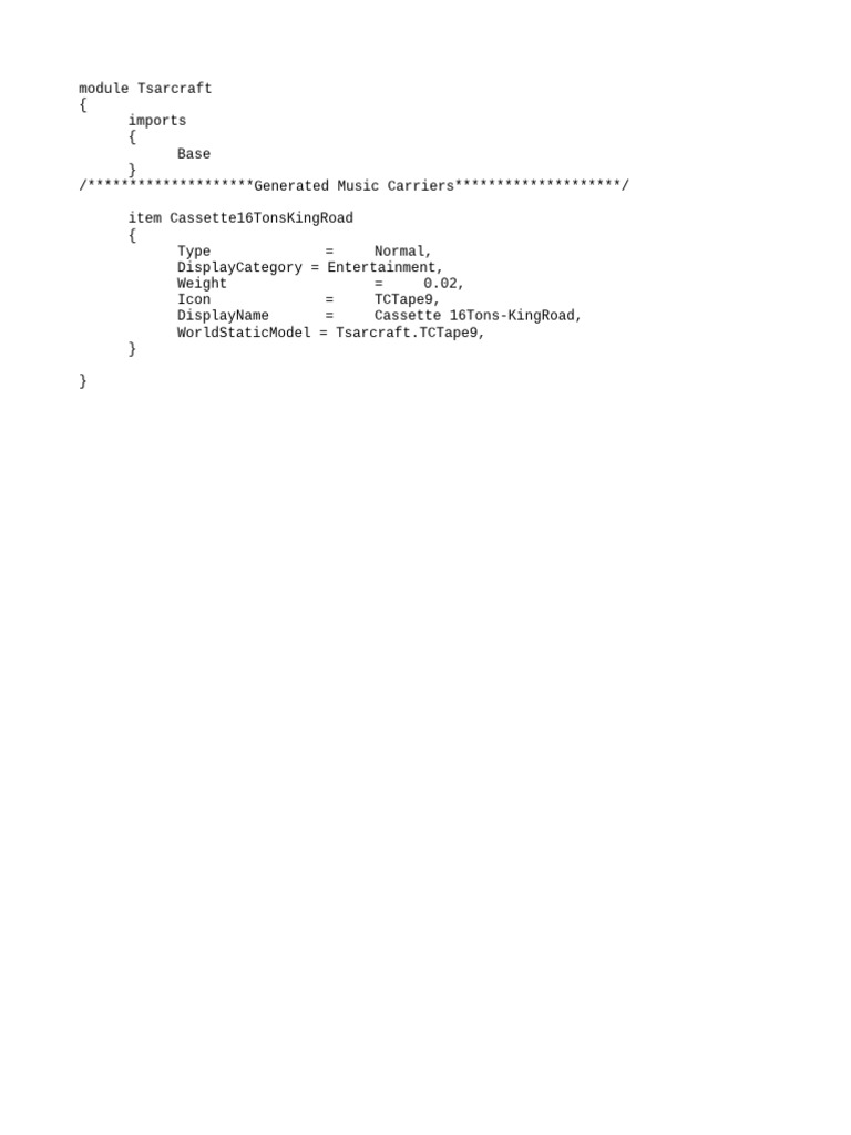 T CG Music Script TC Boombox RR | PDF | Computers