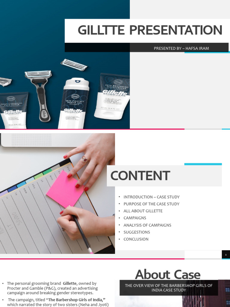 Imc Presentation On Gillette - Hafsa | PDF | Brand | Pricing