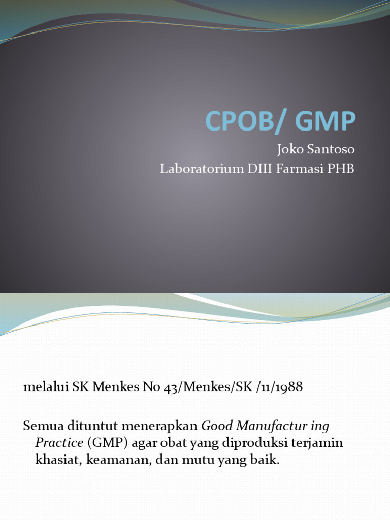 CPOB | PDF