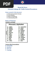 ATC24 Pilot Communication Guide PTFS | PDF