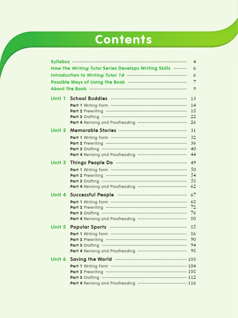 Writing Tutor Syllabus Overview | PDF | Verb | Grammar