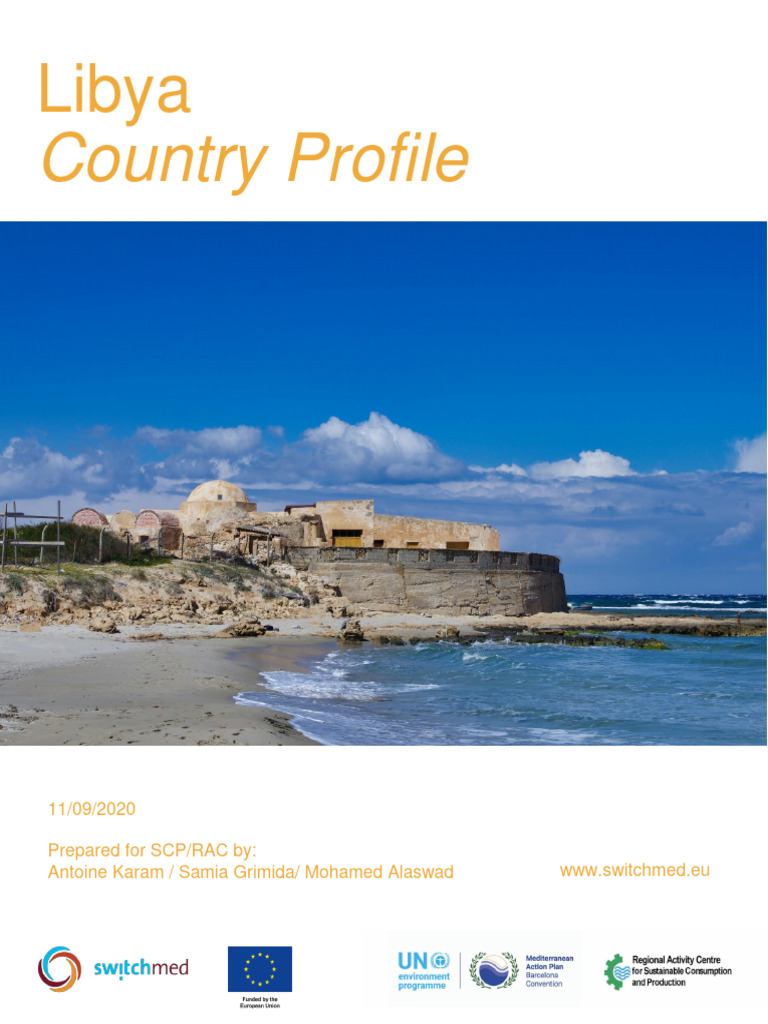 Country Profile Libya | PDF | Waste | Entrepreneurship
