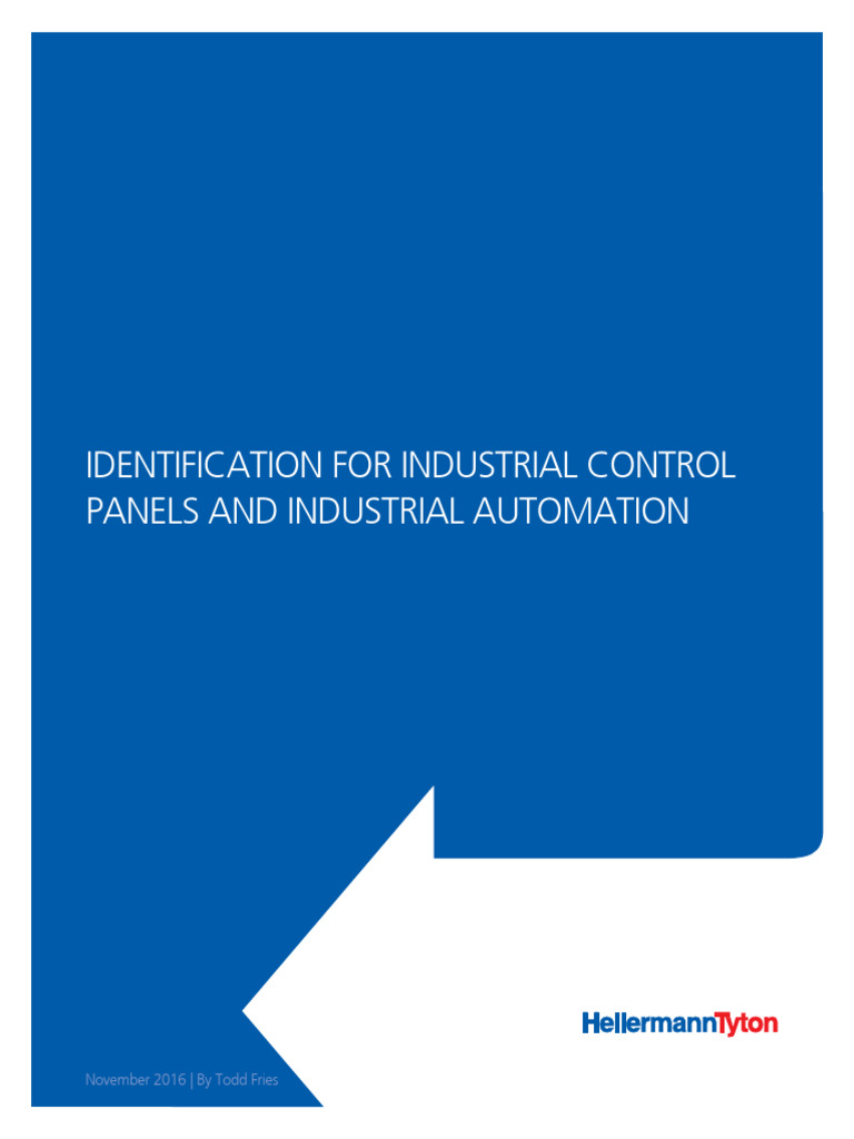ID For Industrial Control Panel and Automation Final | PDF | Switch ...