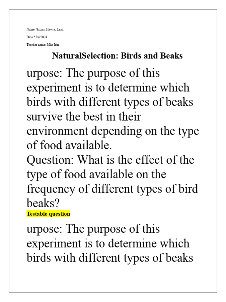 Document (12) | Download Free PDF | Spoon | Beak