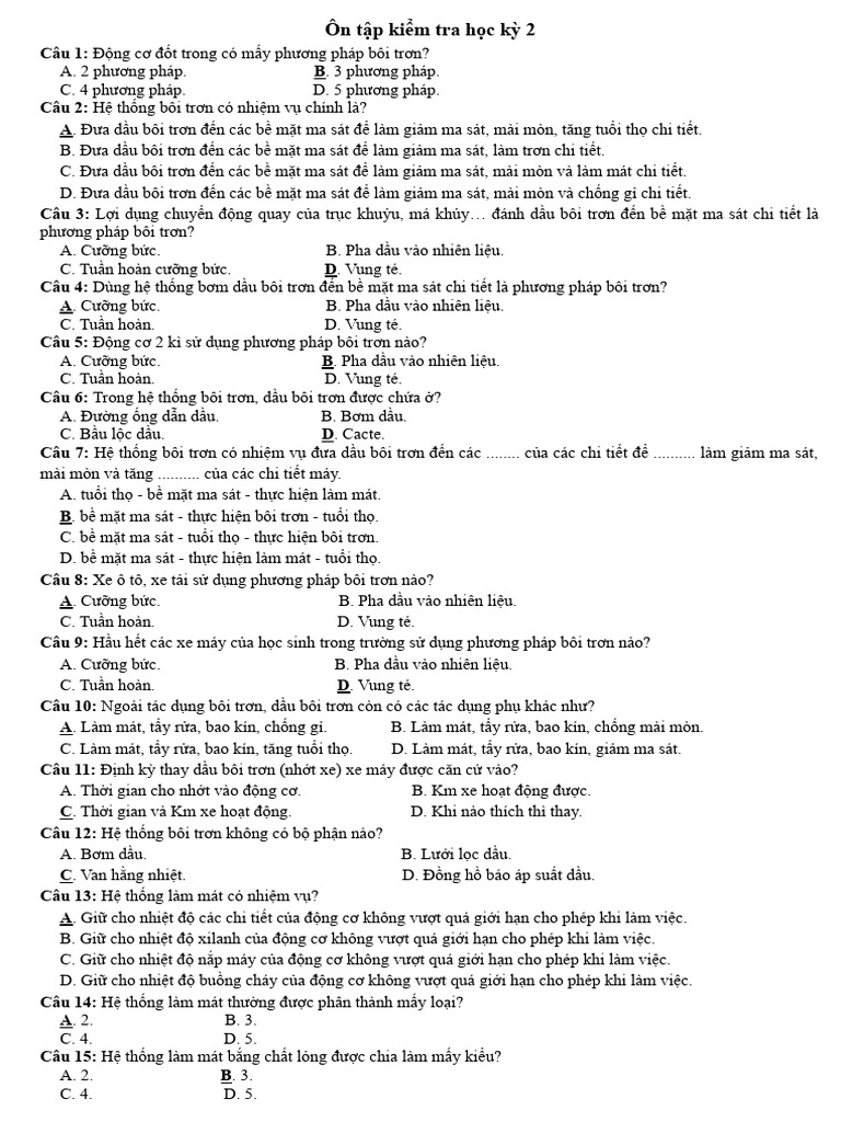 N TP Kim Tra HC K 2 | PDF