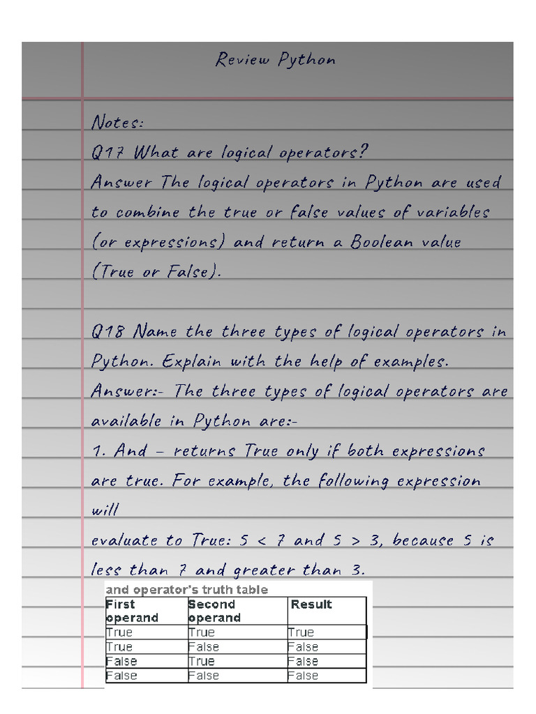 Review Python Part 4 | PDF