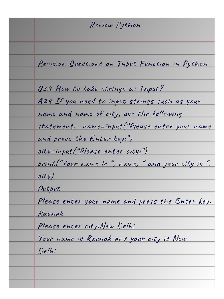 Review Python Part 6 | PDF