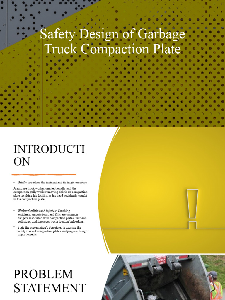 Garbage Truck Compaction Plate | PDF | Radar | Lidar