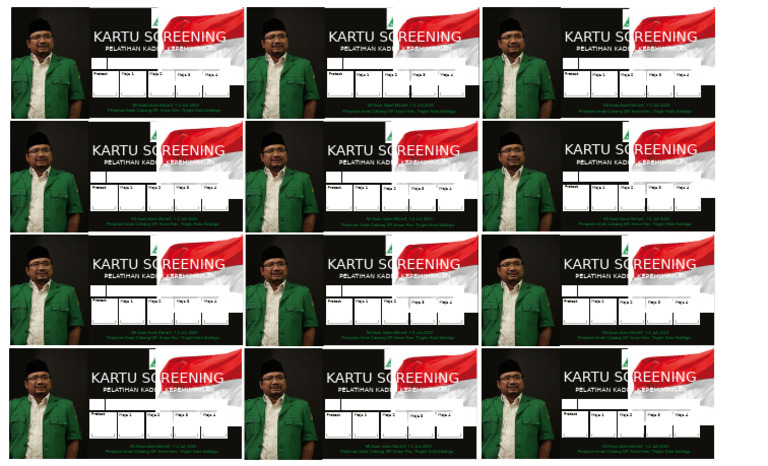 Kartu Screening | PDF