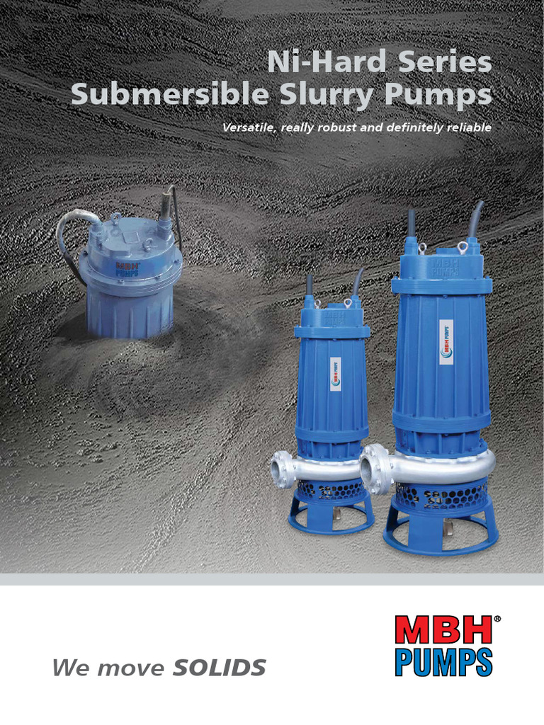 Ni Hard Slurry Pump | PDF | Pump | Smelting