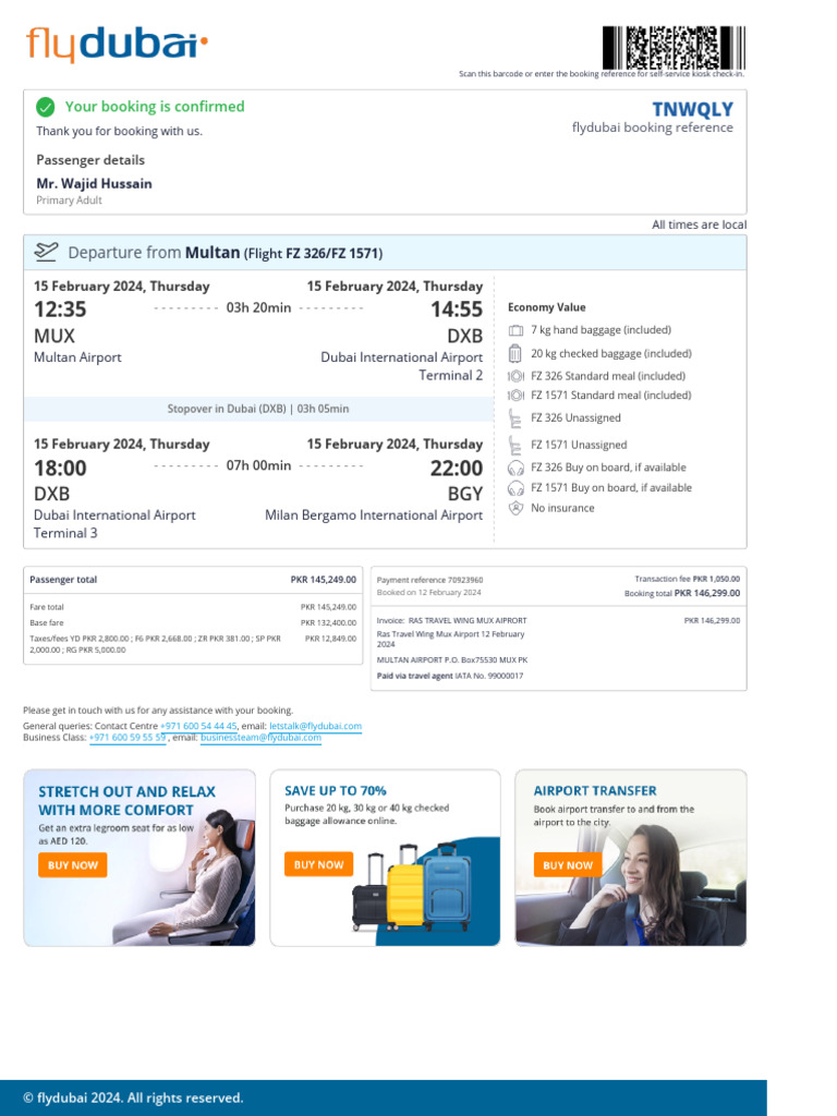 flydubai_Document | PDF | Airlines | Civil Aviation